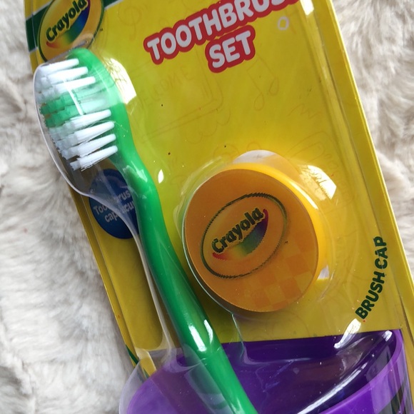 Crayola | Bath, Skin & Hair | Crayola Kids Toothbrush Set | Poshmark